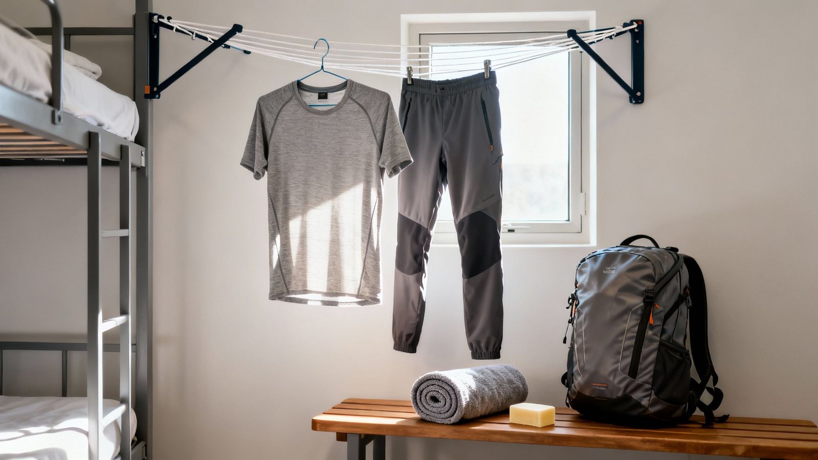 A Minimalist Guide To Fast Drying Travel Clothes