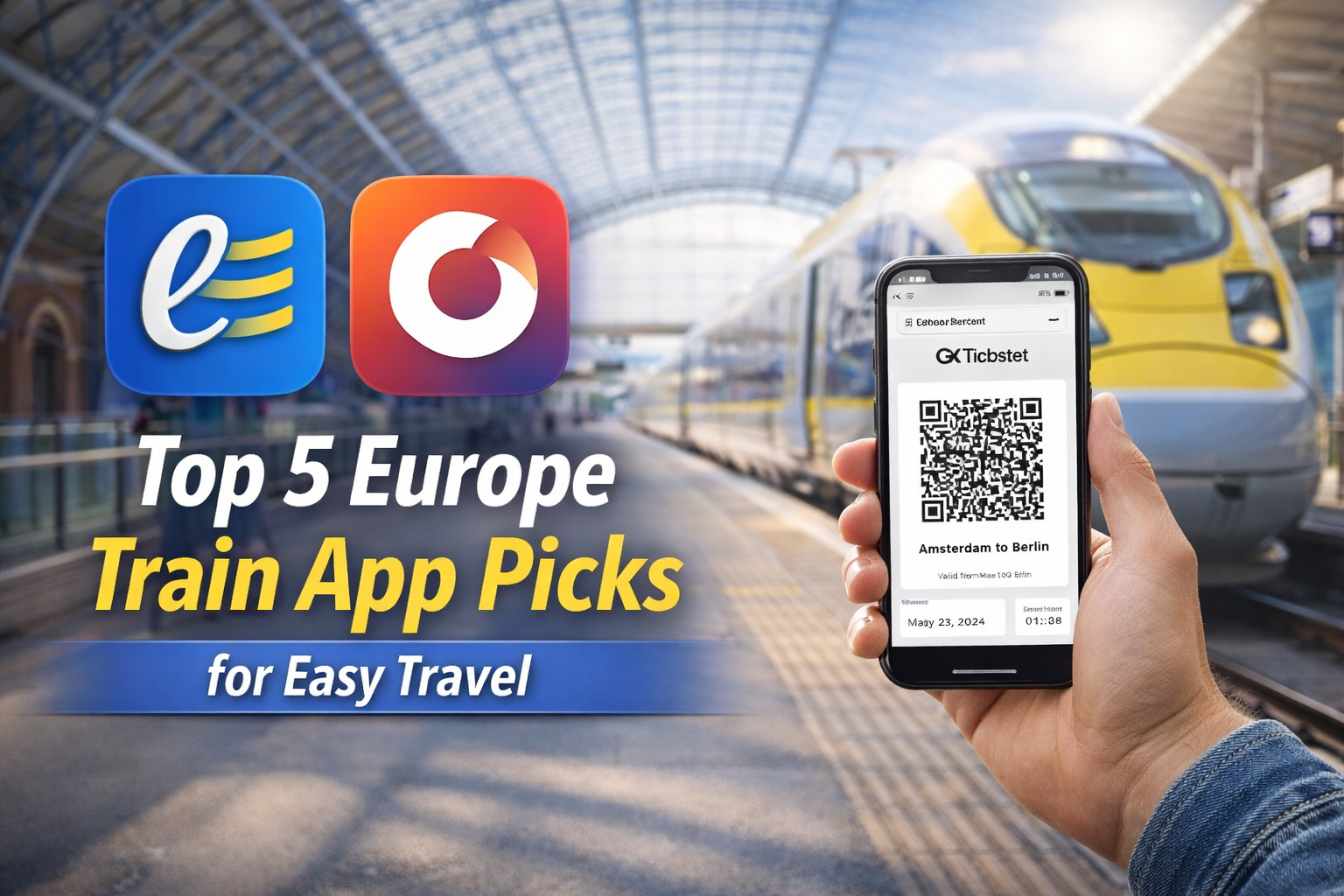 Best Europe Train App for Easy Travel Booking