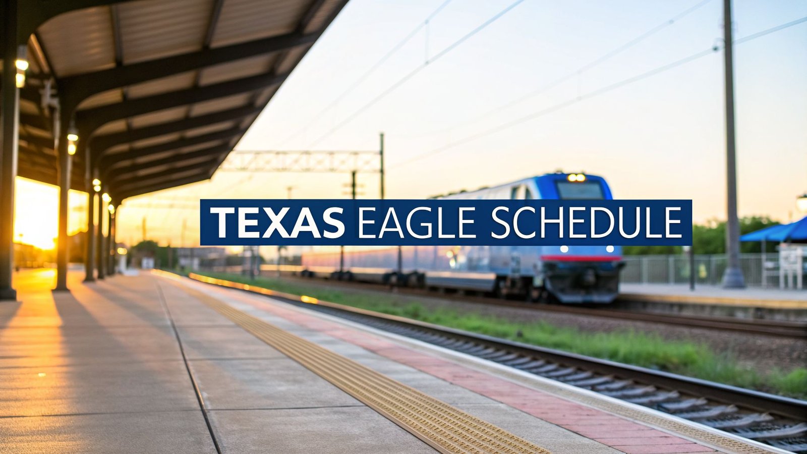 Amtrak Texas Eagle Schedule Your Complete 2026 Guide