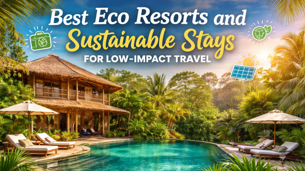 Best Eco Resorts and Sustainable Stays for Low-Impact Travel