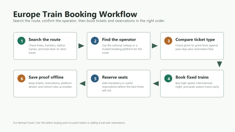 How to Book Train Travel in Europe: Ticket Tips