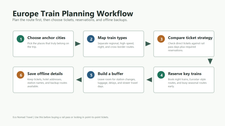 Train Travel in Europe: Eco-Friendly Planning Guide