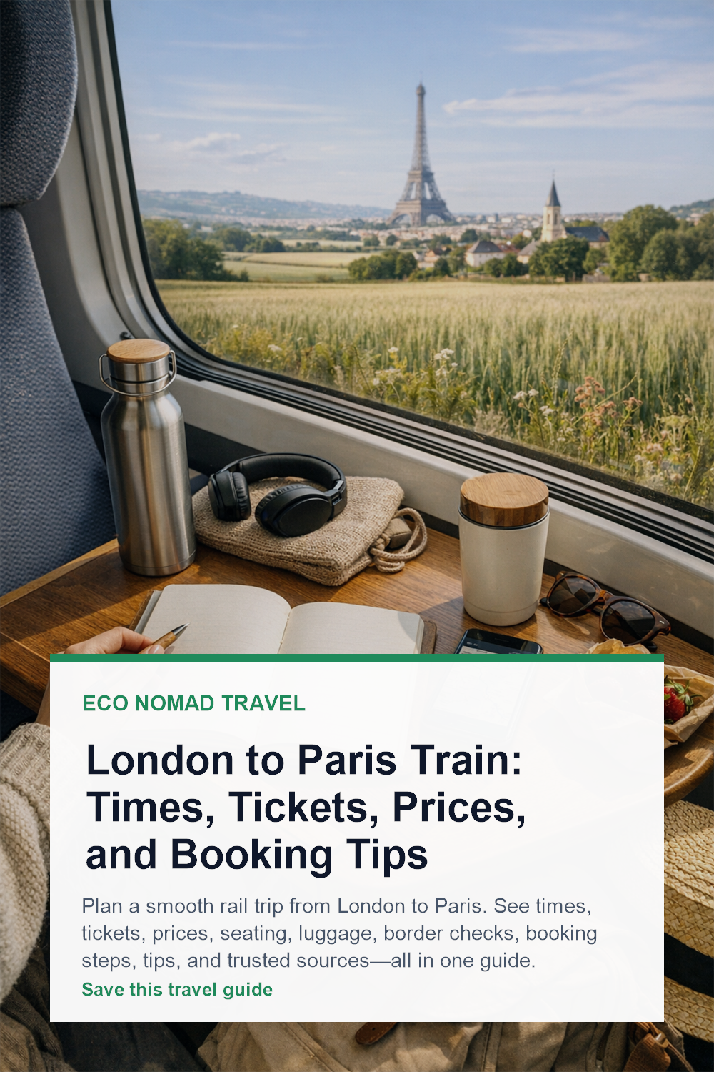 London to Paris Train: Times, Tickets, Prices + Tips